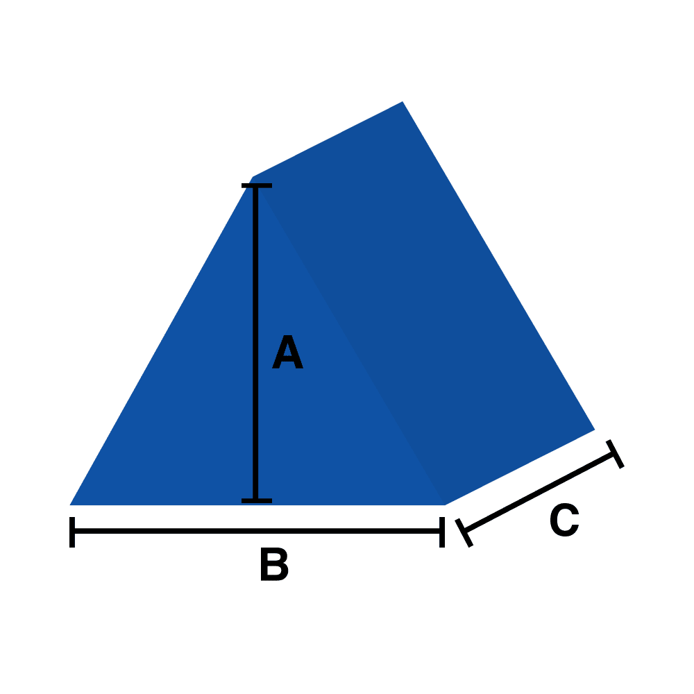 Triangle Foam Cushion - Cushion Guys