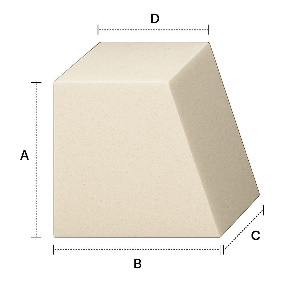 Bolster Straight Back Foam Cushion | Support Cushions UK